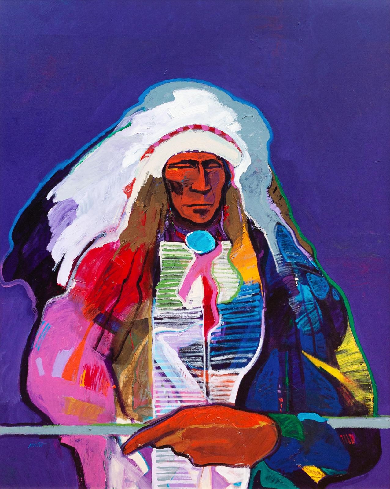 John Nieto | Buffalo Dancer | MutualArt