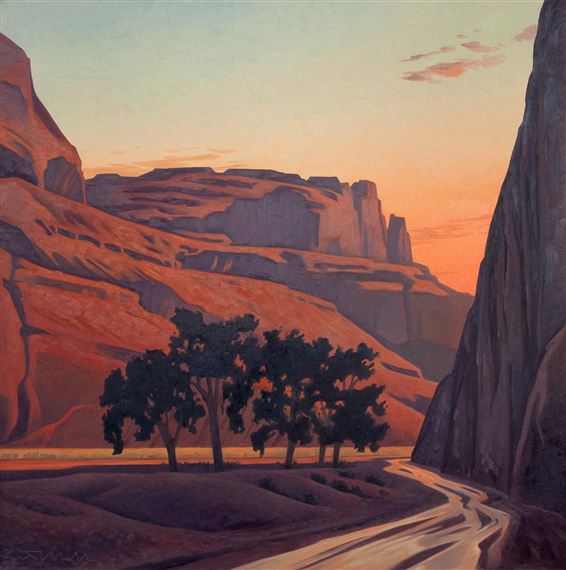 Ed Mell | Mountain Landscape | MutualArt