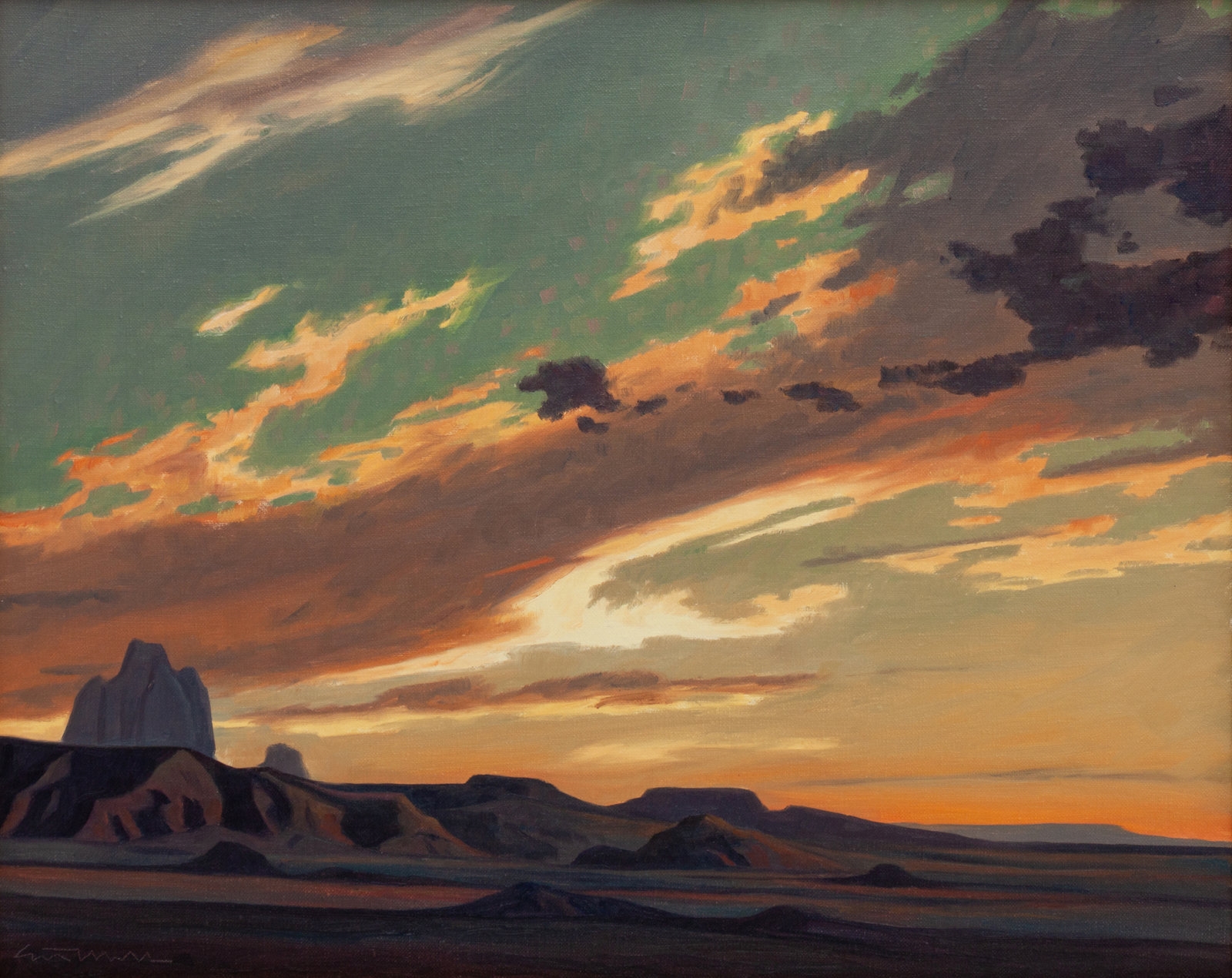 Ed Mell | Evening Cast/ Monument Valley, 2007 | MutualArt