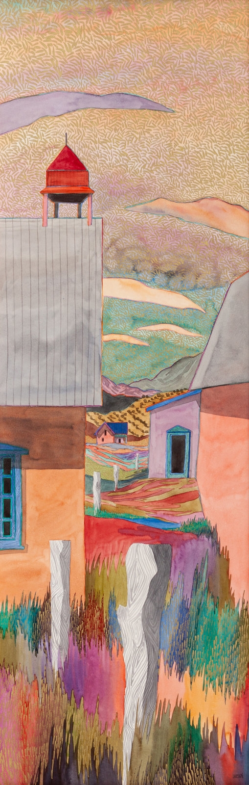 Fran Larsen | High Grass Round Back | MutualArt