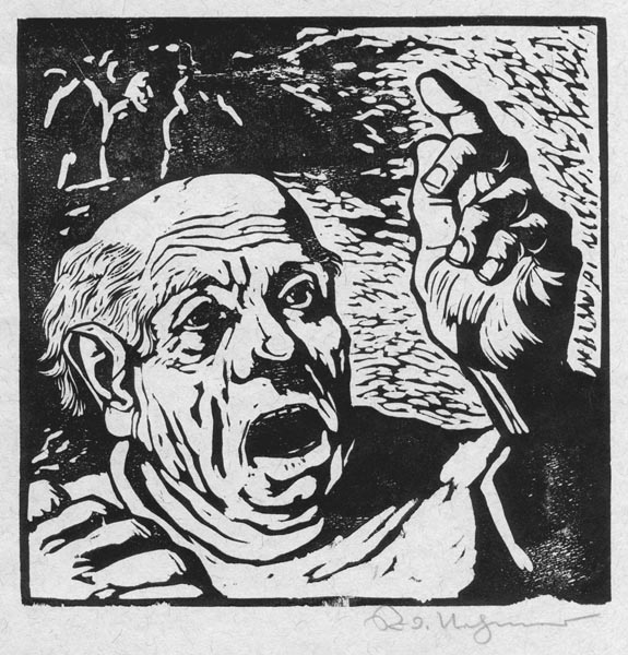 Rudolf Nehmer | Der Mahner | MutualArt