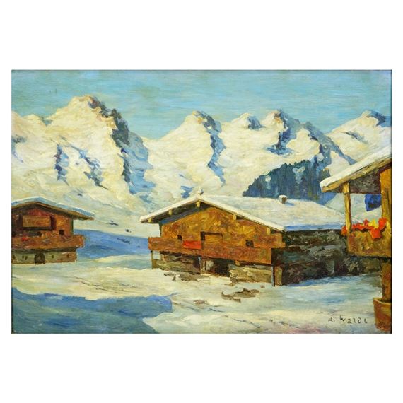 Alfons Walde | Alps Village | MutualArt