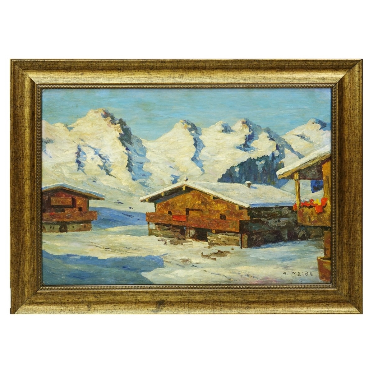 Alfons Walde | Alps Village | MutualArt