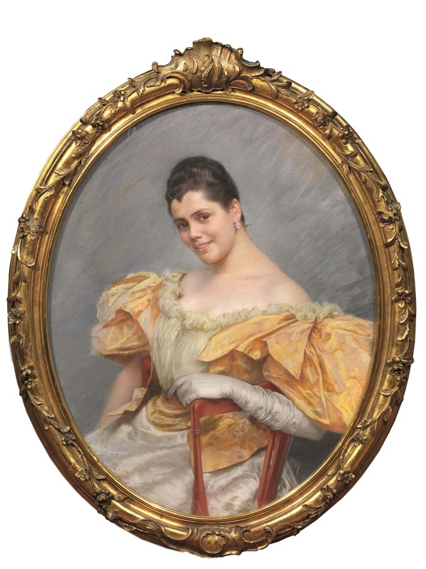 Clemens S. Von Pausinger | PORTRAIT OF A LADY (1896) | MutualArt