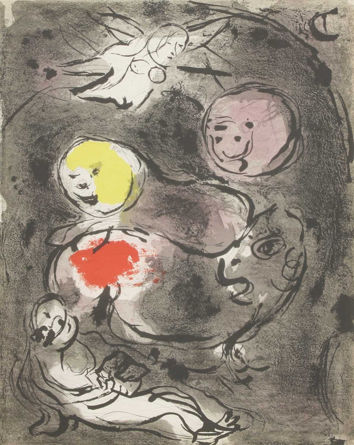 Marc Chagall | 'THE PROPHET DANIEL WITH THE LIONS' | MutualArt