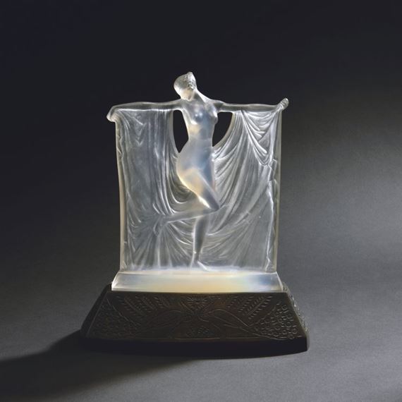 Ren Lalique Suzanne Table Light 1925 MutualArt