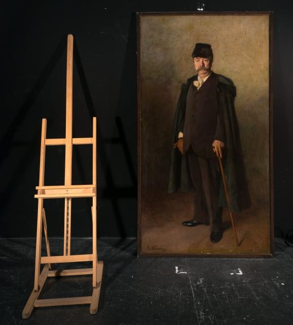 Émile Friant | Portrait of Charles Frederick Worth (1893) | MutualArt