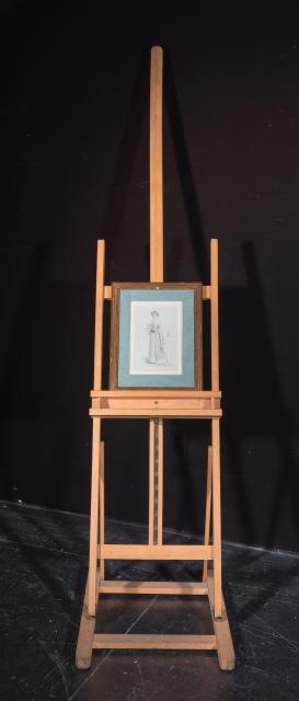 Alexandre Bida | Study of an Elegant Lady with two Studies of Hands ...