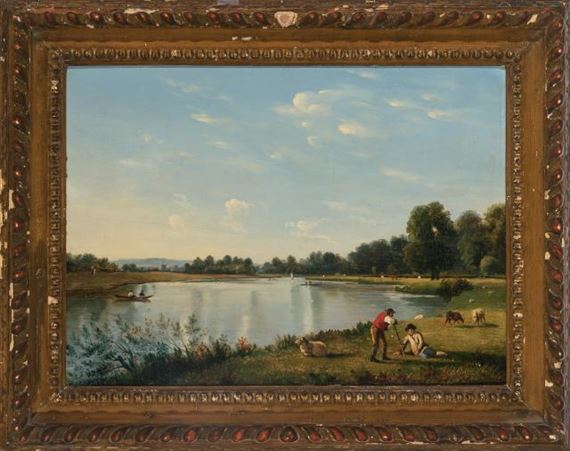 William Havell | The River Thames at Twickenham | MutualArt
