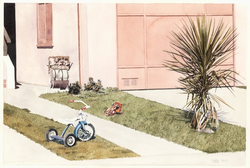 Robert Bechtle | Santa Barbara Garden (1976) | MutualArt