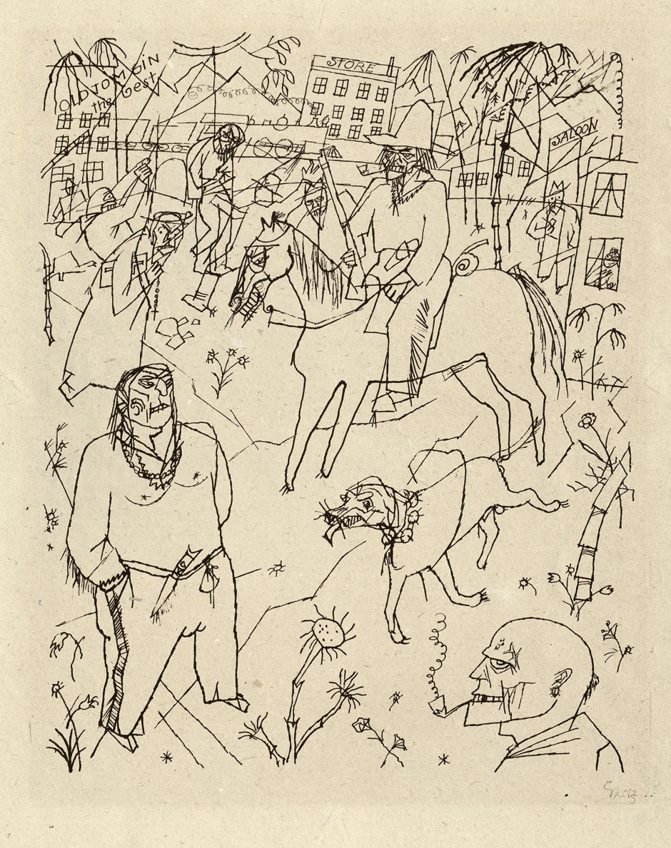 George Grosz | Pappi und Mammi (1922) | MutualArt