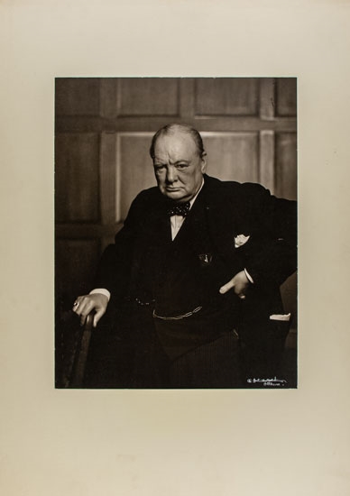 Yousuf Karsh | Winston Churchill, 1941 | MutualArt