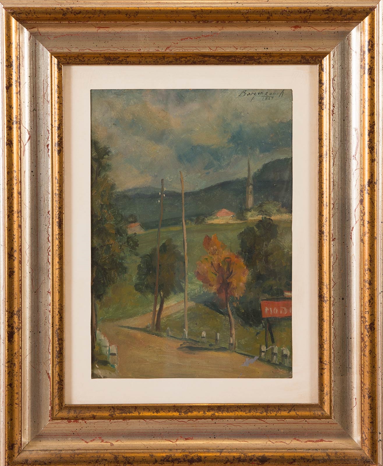 Aldo Borgonzoni | Paesaggio (1937) | MutualArt