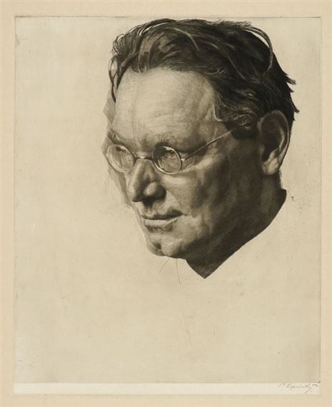 Sigmund Lipinsky | RITRATTO DI RAOUL HEINRICH FRANCÉ (1915) | MutualArt