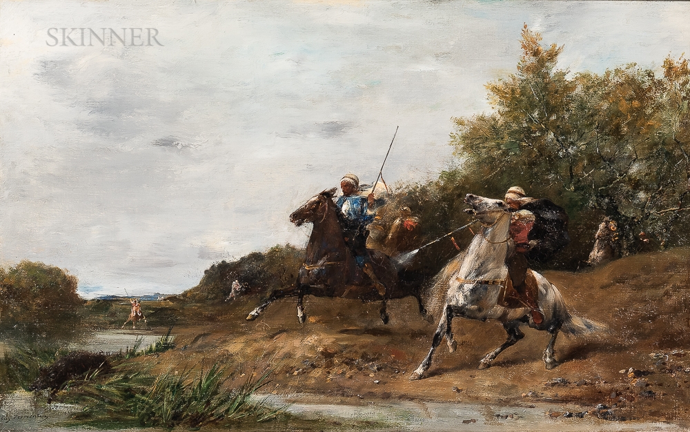 Eugène Fromentin | Arab Cavaliers | MutualArt