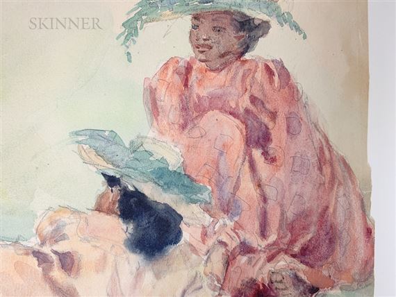 Charles Nicolas Sarka | Tahiti Dancers | MutualArt