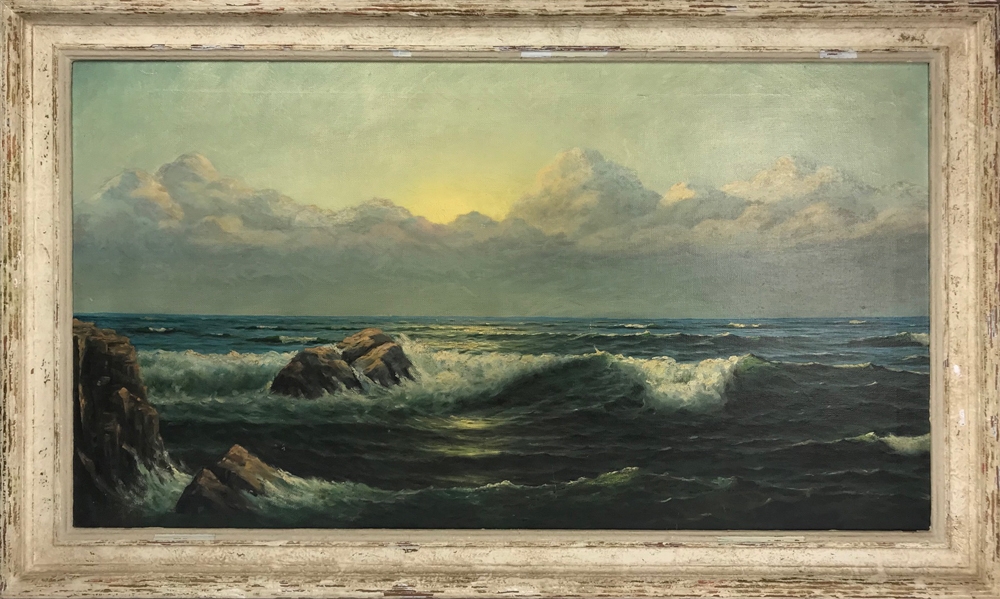 Bob Sanders | Ship at Sea | MutualArt