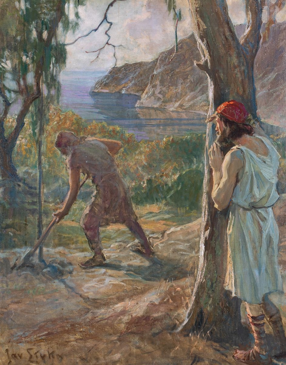 Odysseus And Laertes Odysseus, Son Of Laertes By Henry Lyon Oldie