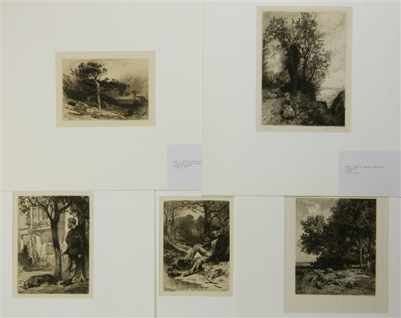 James David Smillie | 5 etchings (Circa 1878) | MutualArt