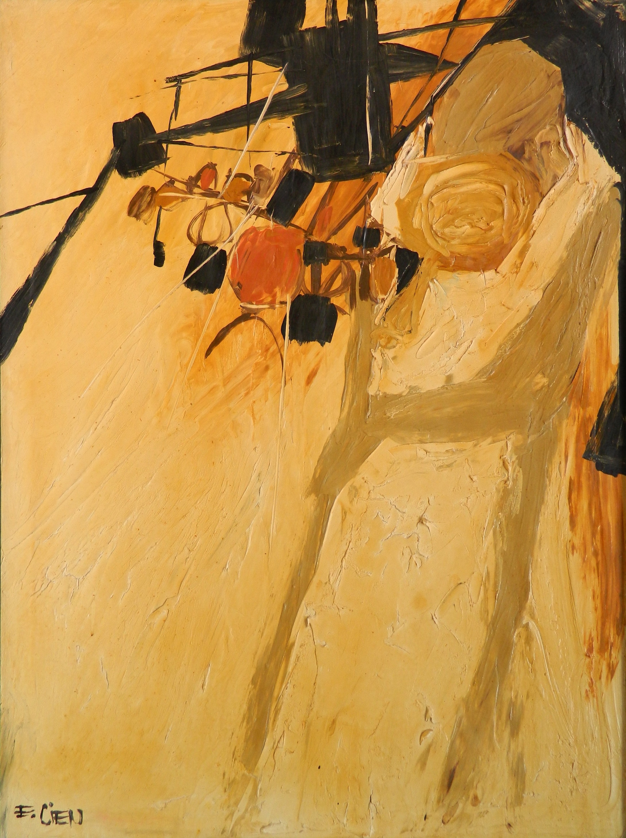 Etta Benjamin Cien | Untitled (Abstract) | MutualArt