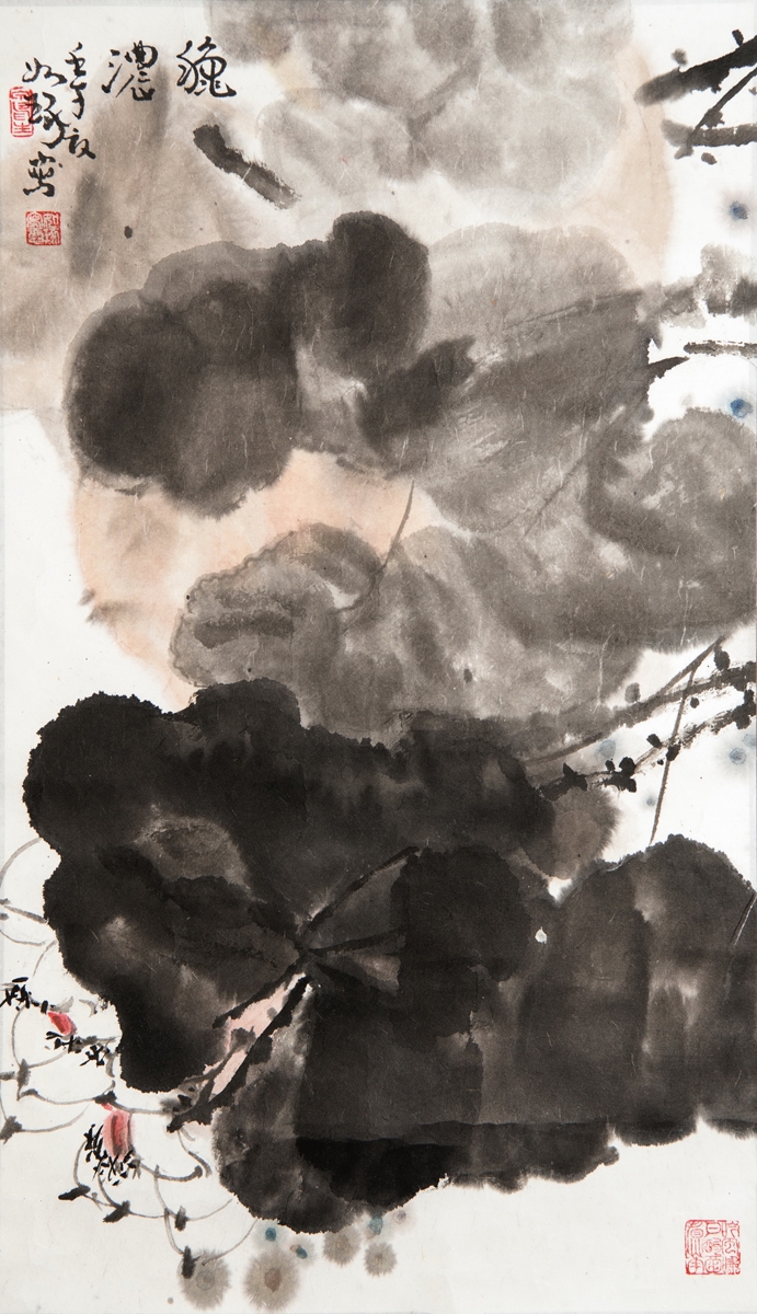 Cui Ruzhuo | 17 works: Series of Sixteen Paintings and a Calligraphy ...