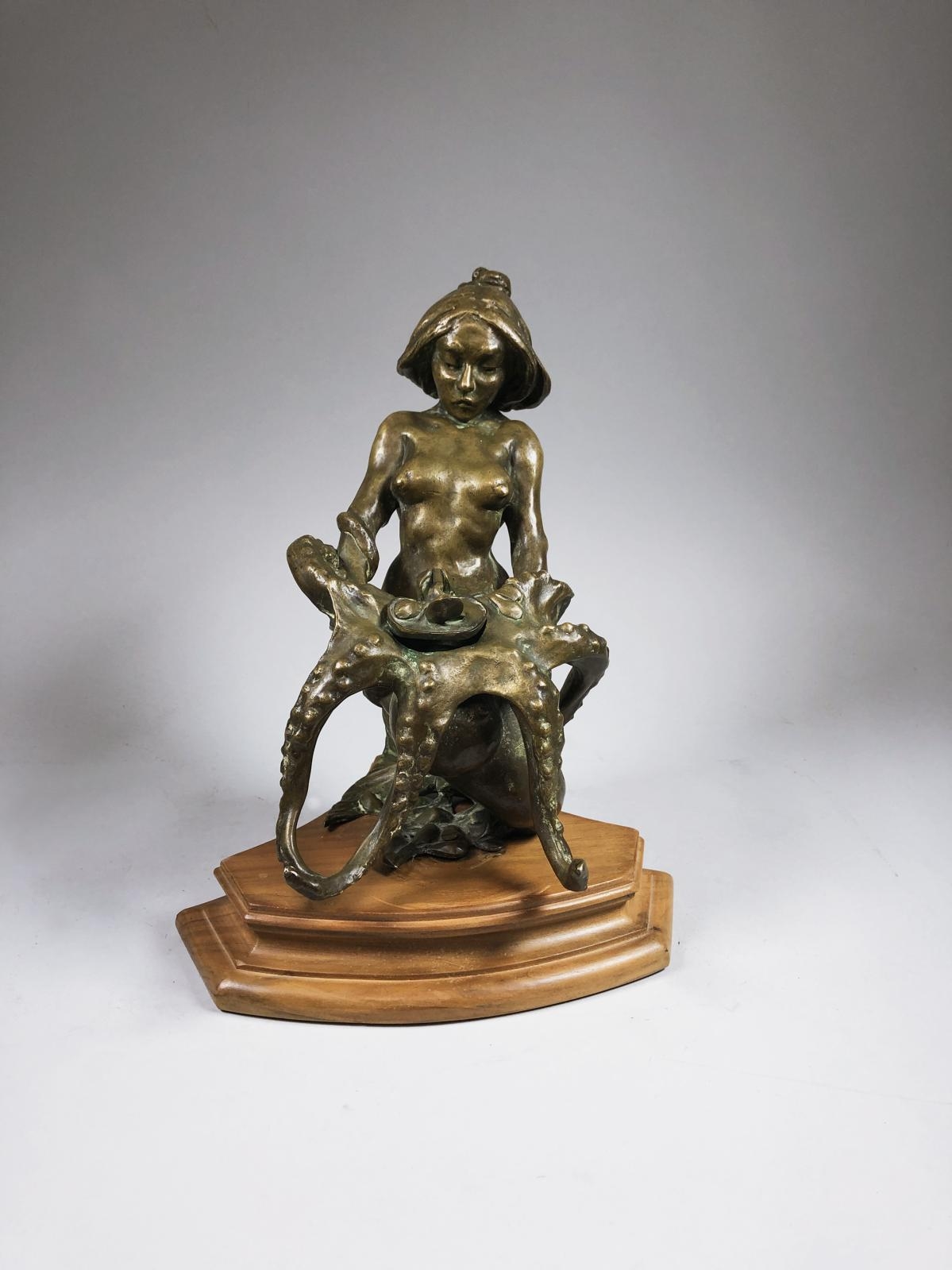 Francois-Rupert Carabin | Sirène et pieuvre. | MutualArt