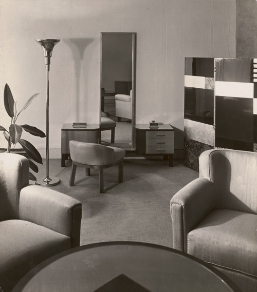 Eckart Muthesius | Two works: Boudoir and furniture of Manik Bagh ...