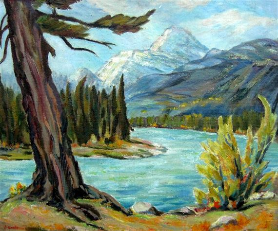 John Gordon Sinclair | View from Keifers - Jasper | MutualArt