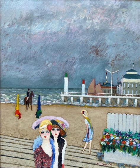 Ramon Dilley | Deauville les méchetildes (1991) | MutualArt