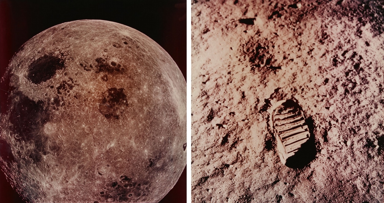 Apollo 11 Moon Footprint