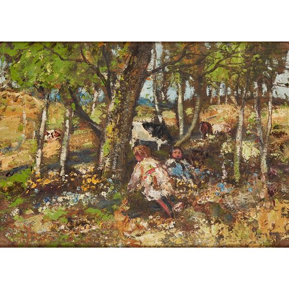 James Kay | CHILDREN IN THE WOODS | MutualArt