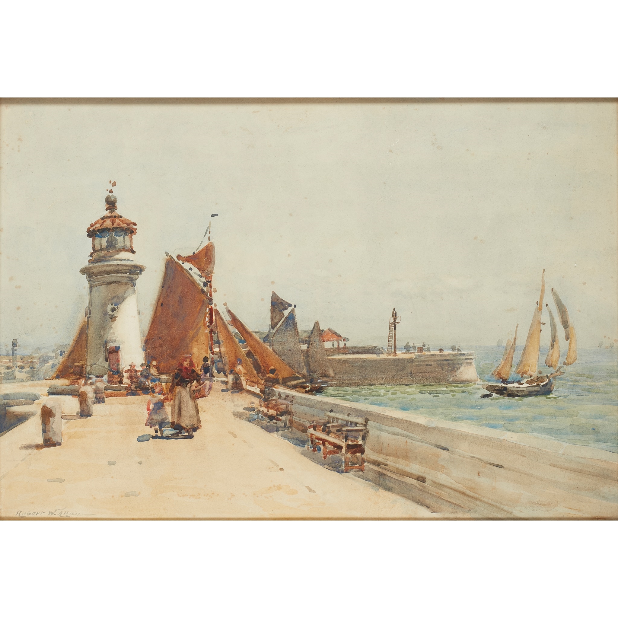 Robert Weir Allan | THE LIGHTHOUSE | MutualArt