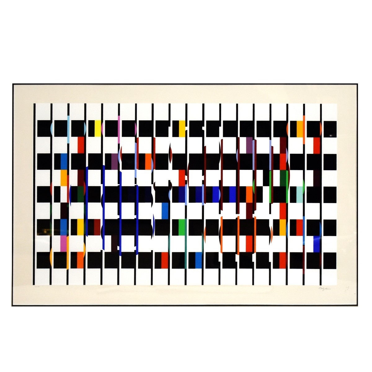 Yaacov Agam | Agamograph Kinetic Op Art | MutualArt