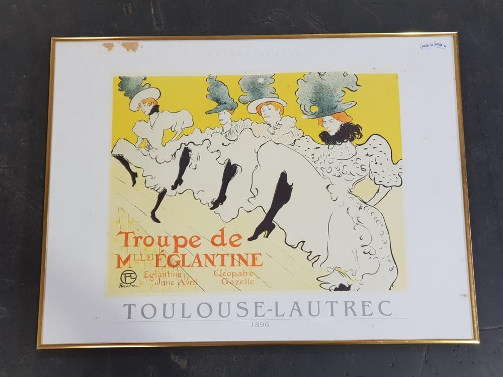 Henri de Toulouse-Lautrec | Troupe de Mlle Eglantine. Poster by Henri ...