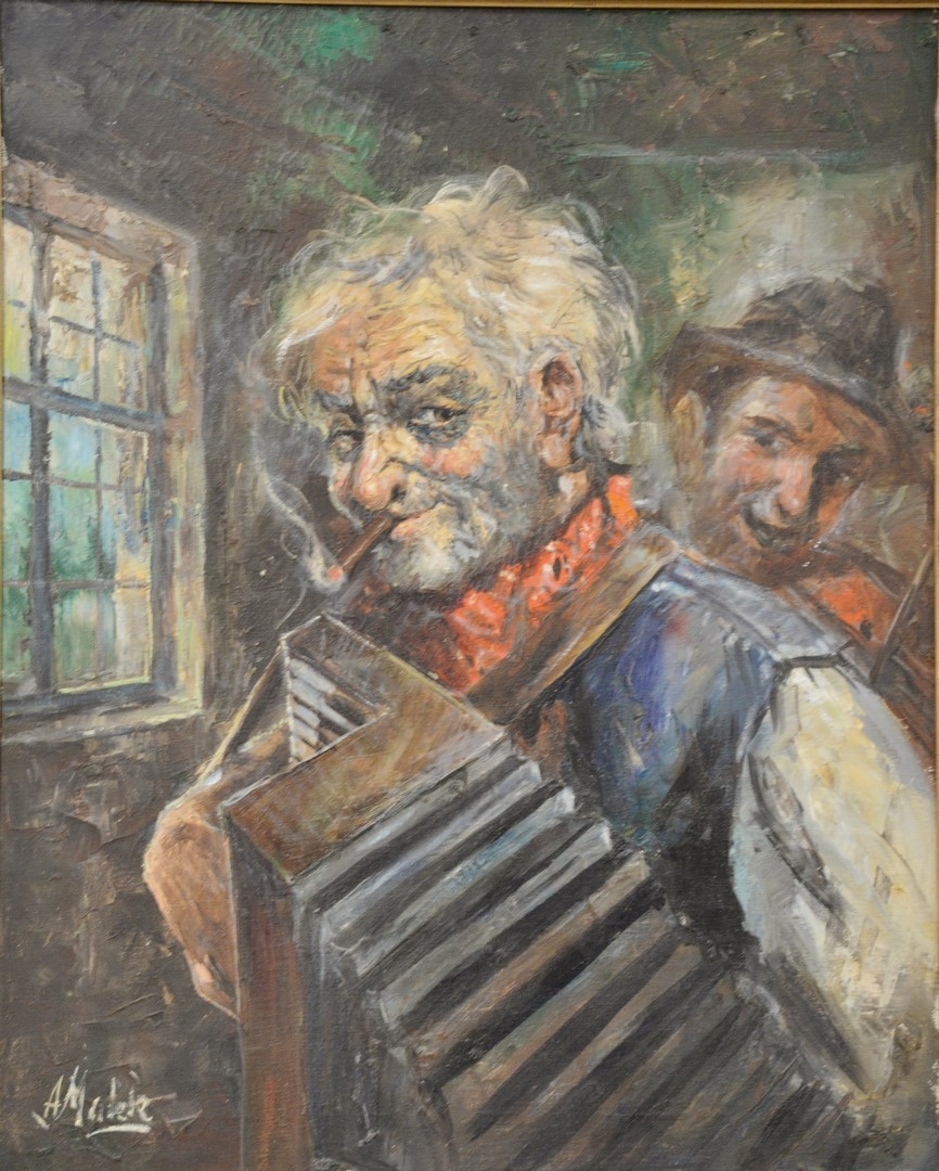 Americo Makk | The Musicians | MutualArt