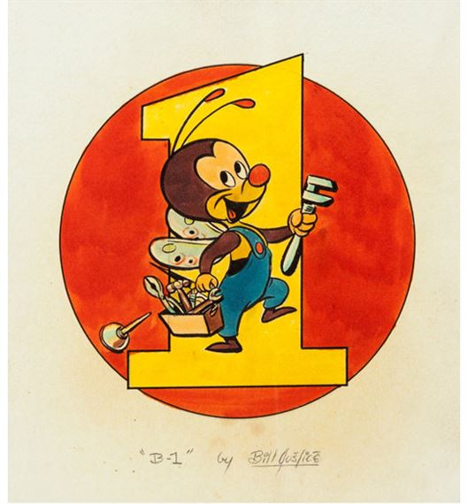 Bill Justice | Fantasia, Alice in Wonderland, (Circa 1944) | MutualArt