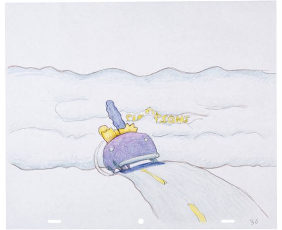 Bill Plympton | Three works: The Simpsons (2019) | MutualArt