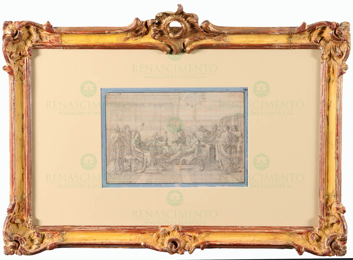 Nicolas Poussin | THE BOY MOSES STEPPING ON PHARAOH’S CROWN | MutualArt