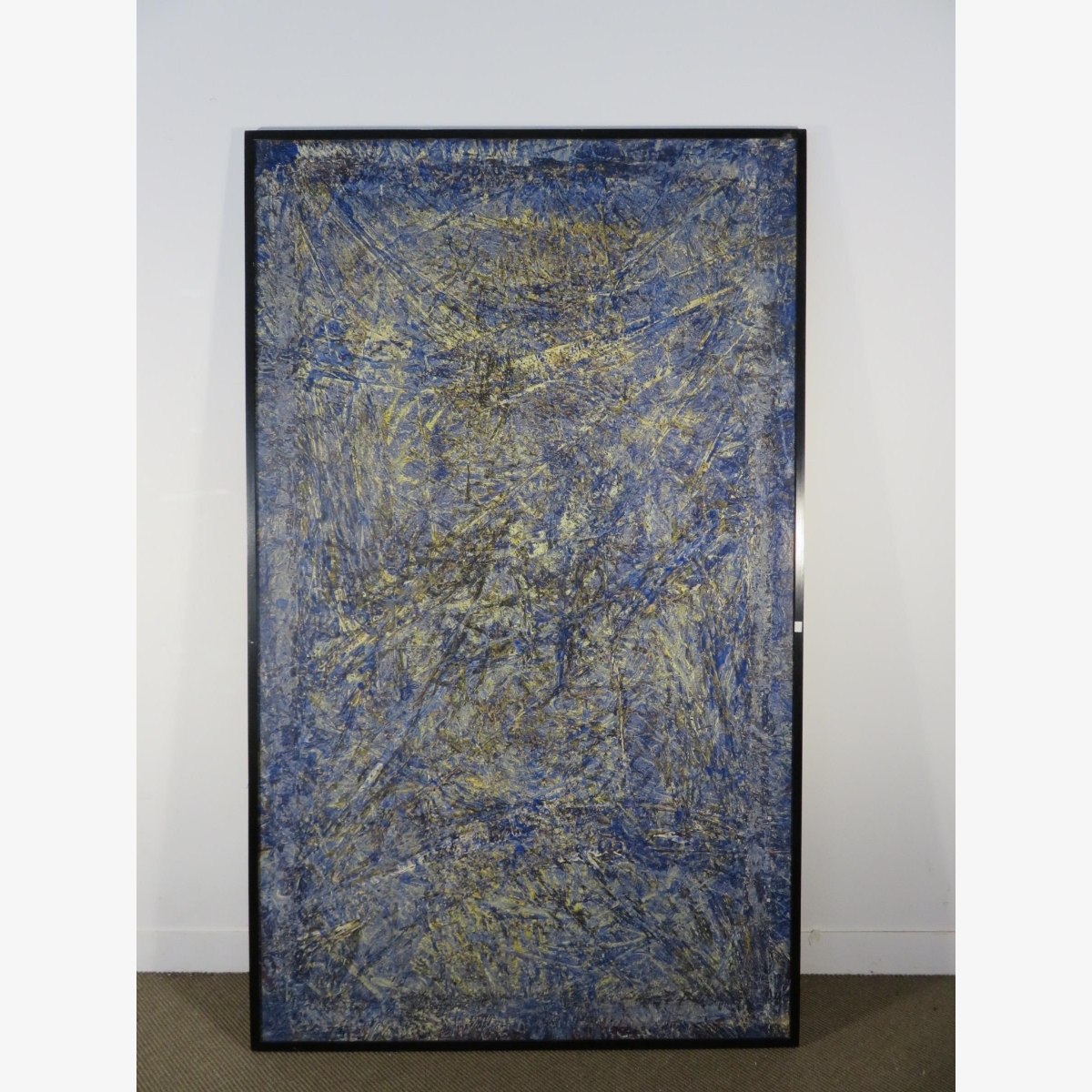 Maurice Frydman | Composition bleue (1991) | MutualArt