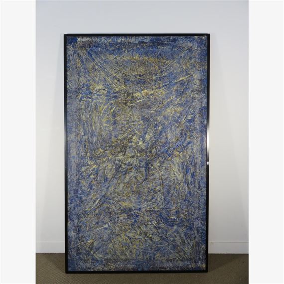 Maurice Frydman | Composition bleue (1991) | MutualArt