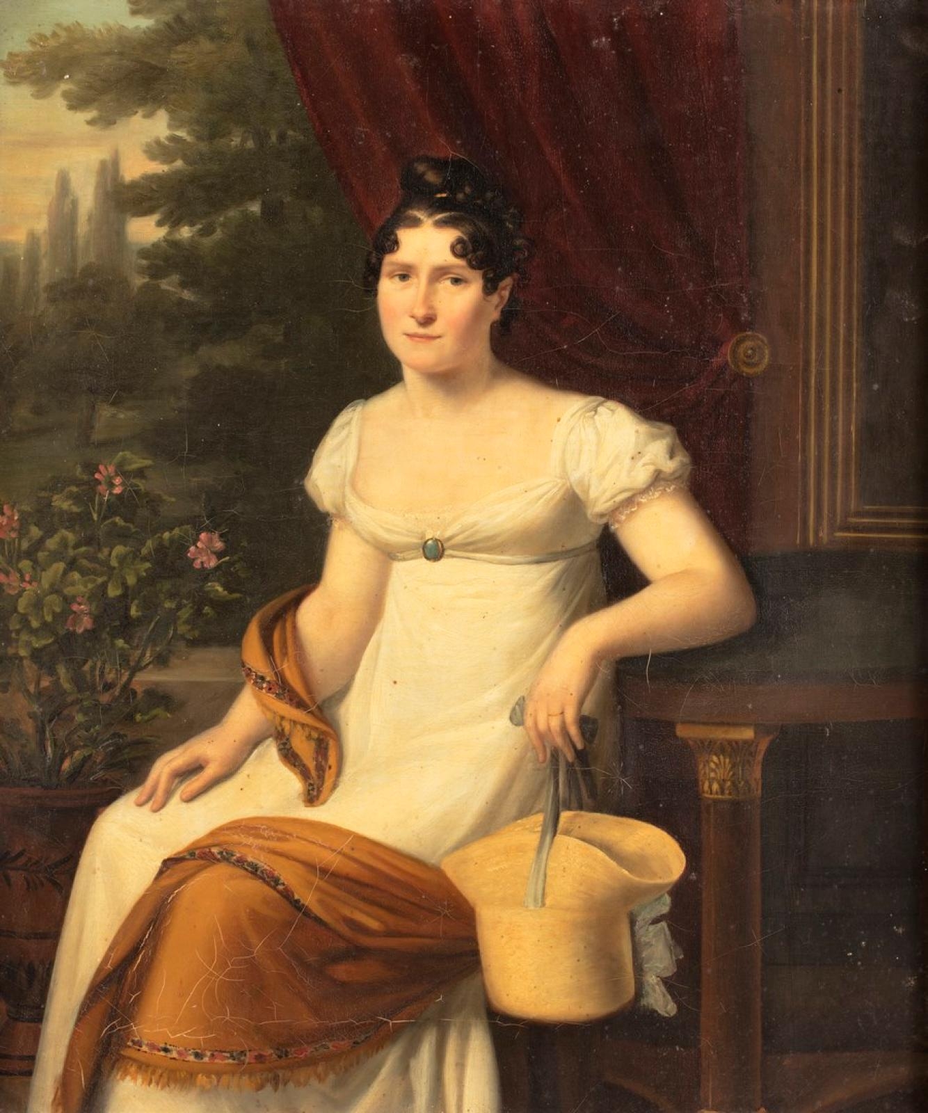 French School, 19th Century | Portrait présumé de Madame Anne Jean De ...