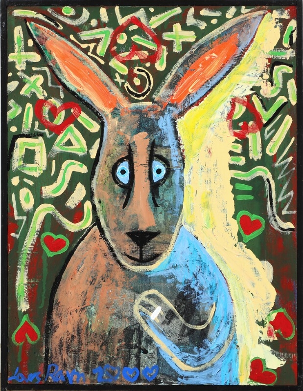 Lars Ravn | Scared rabbit (2000) | MutualArt