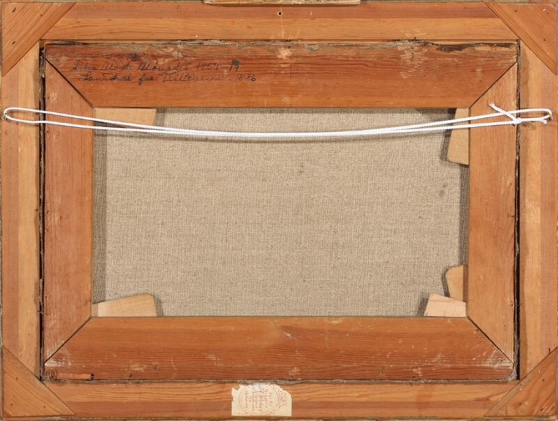 Peder Mork Monsted | Landscape from Villeneuve, France (1886) | MutualArt