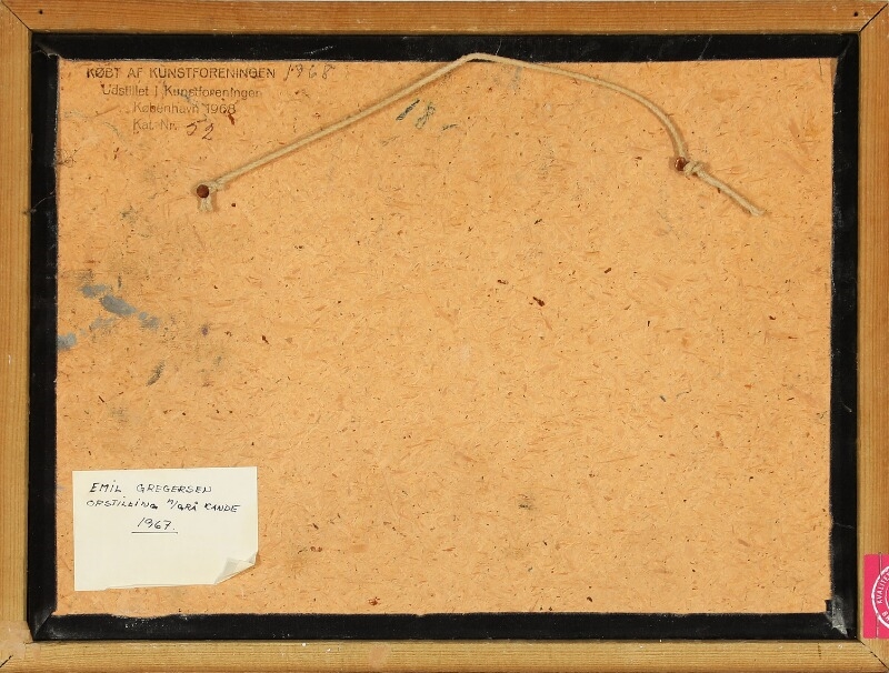 Emil Gregersen | Still life with grey pitcher (1968) | MutualArt