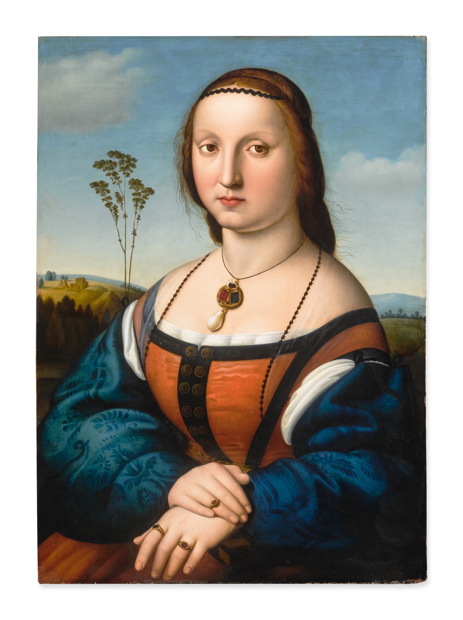 Raffaello Sanzio | PORTRAIT OF MADDALENA DONI | MutualArt