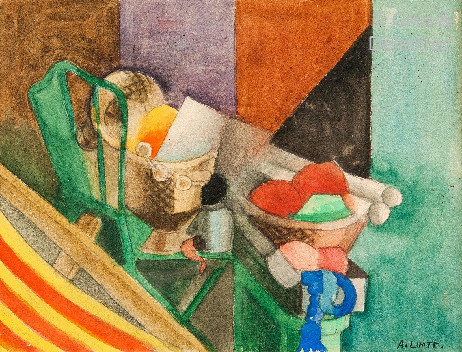 André Lhote | Nature morte cubiste (1918 - 1920) | MutualArt