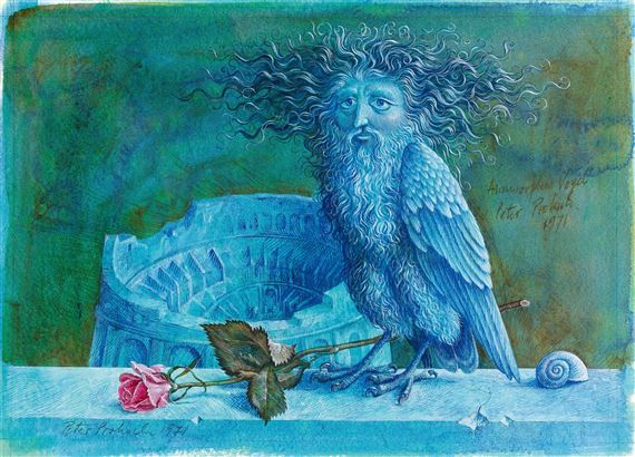 Peter Proksch | Anamorpher Vogel (1971) | MutualArt