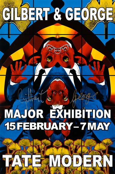 Gilbert & George | Tate Modern Exhibition Poster | MutualArt