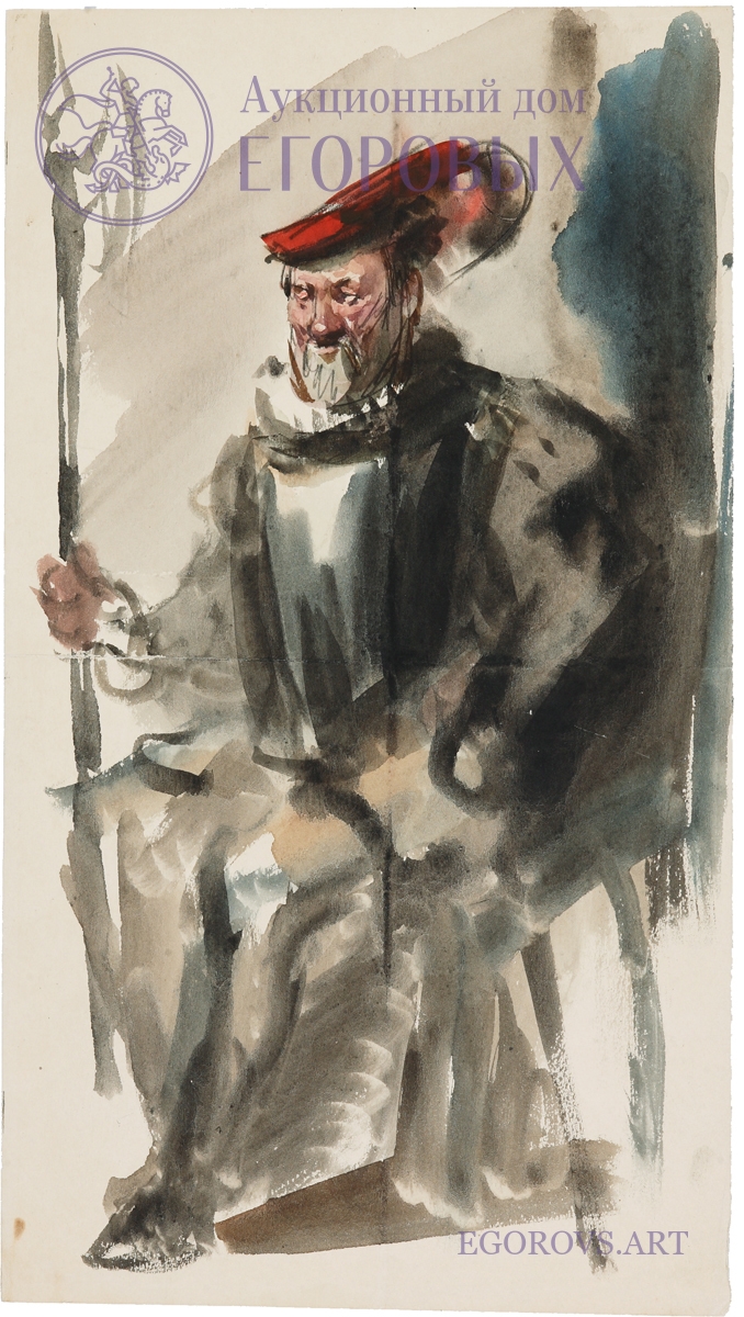 Konstantin Ivanovich Rudakov | Страж (Circa 1930) | MutualArt