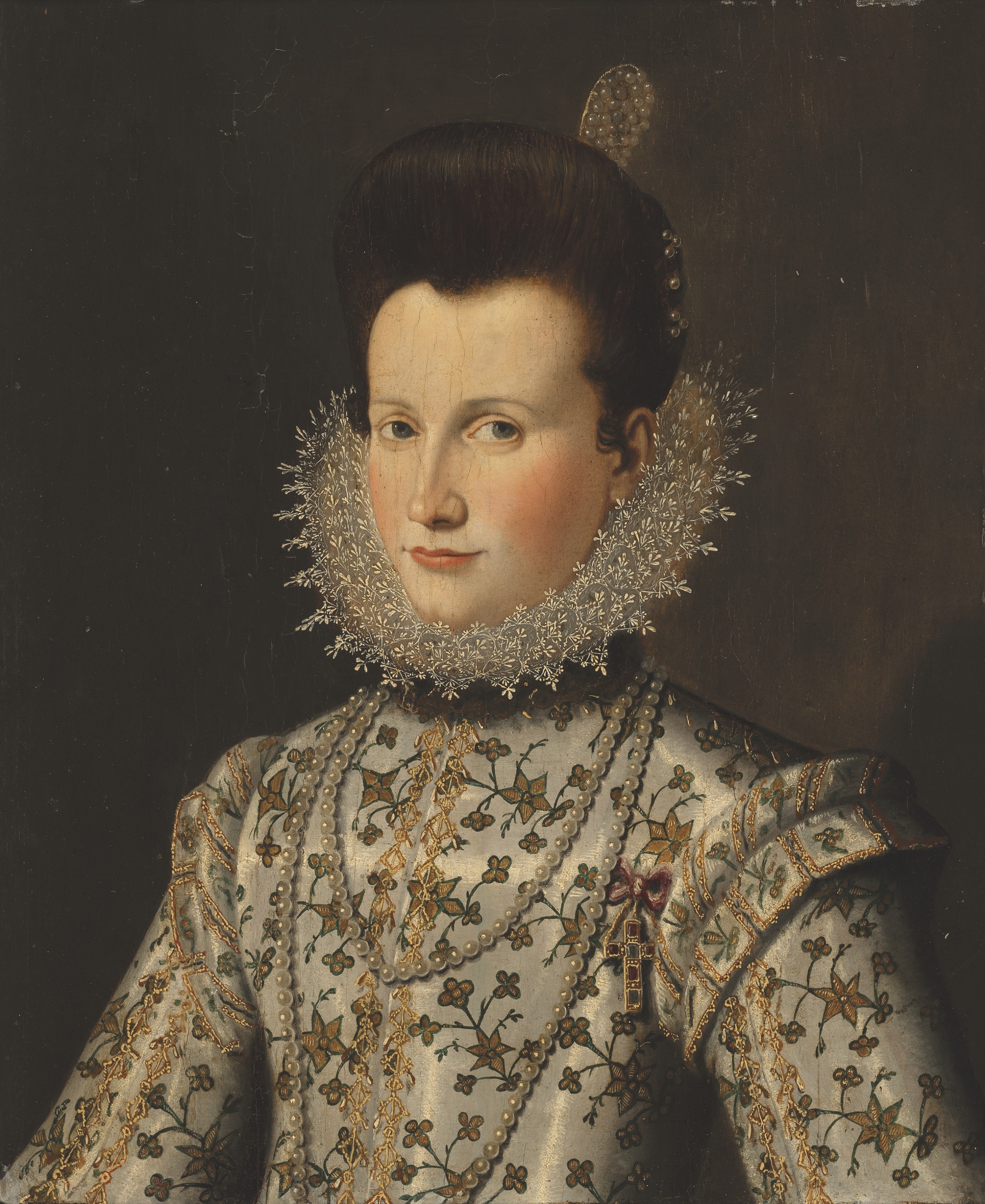 Mantuan School, 16th Century | Portrait of a lady, half-length, in a ...